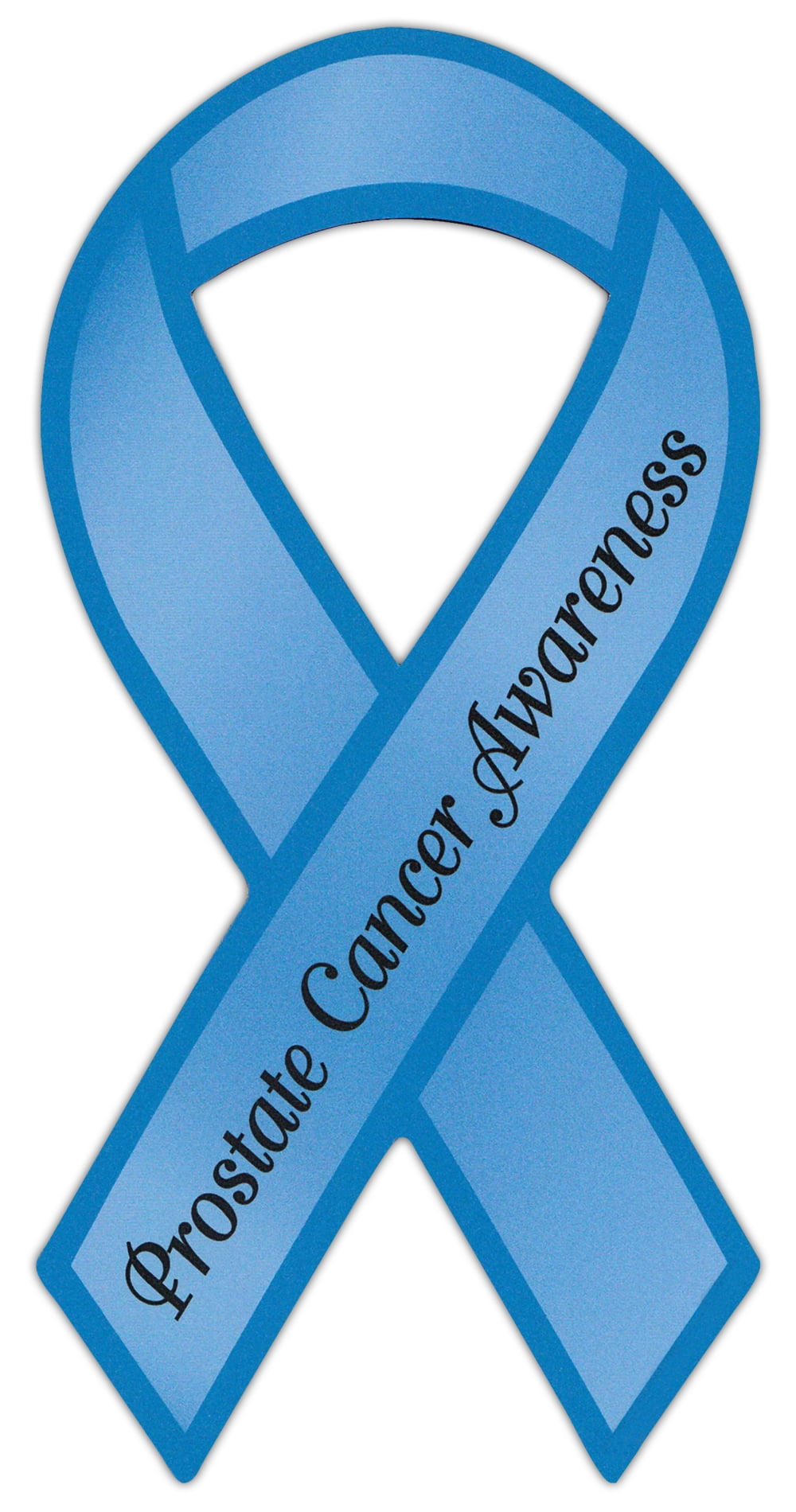 Ribbon Shaped Awareness Support Magnet - Prostate Cancer - Cars, Trucks ...