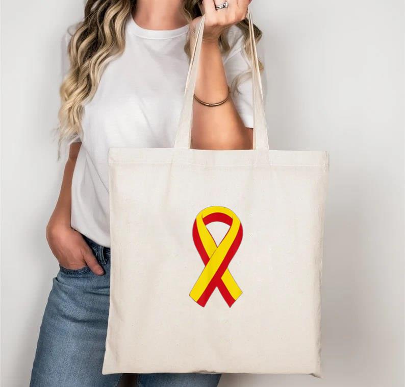 Ribbon Show World Hepatitis Day Awareness Health Gift, Red Yellow ...