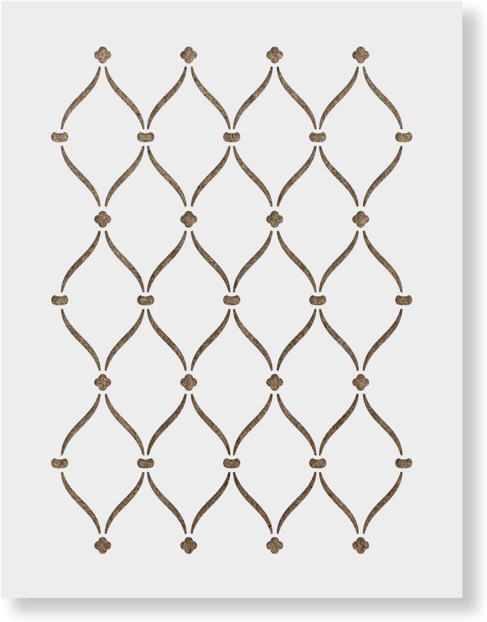 Ribbon Stencil - Reusable, Durable, Laser Cut in America - This DIY ...