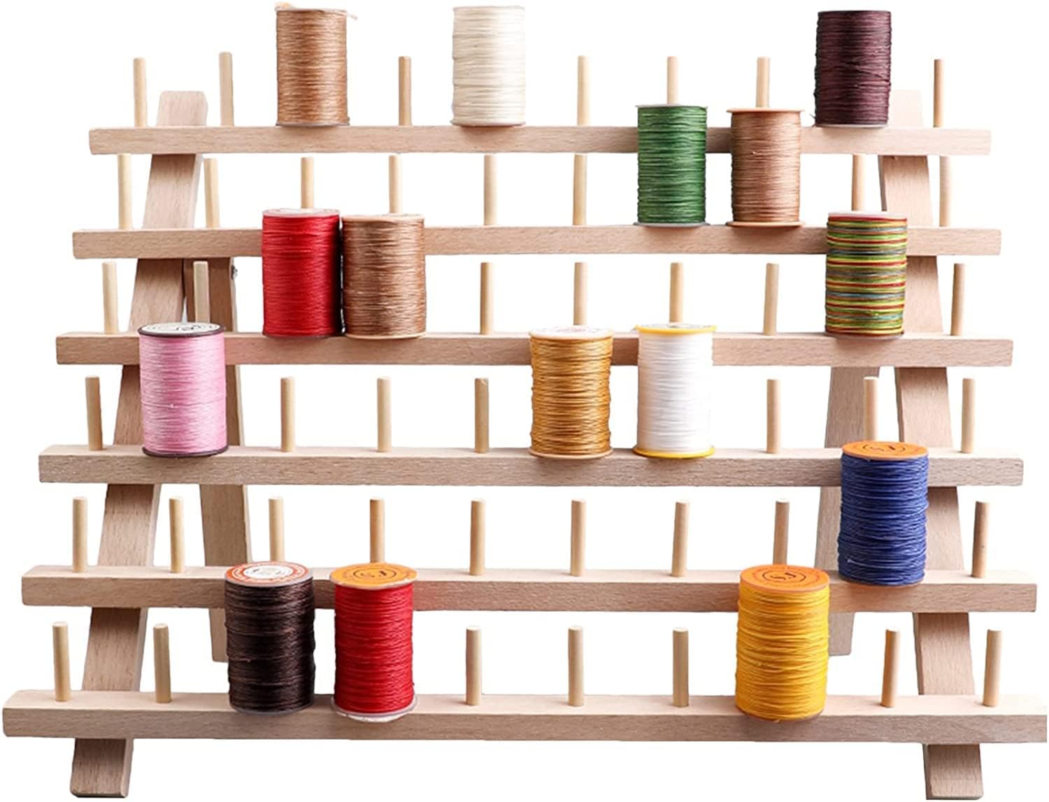 Ribbon Storage Display Rack Scarf Sewing Thread Organizer, Folding ...