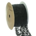 Ribbon Traditions 1.5" Stretch Elastic Lace Trim Black 5 Yards ...