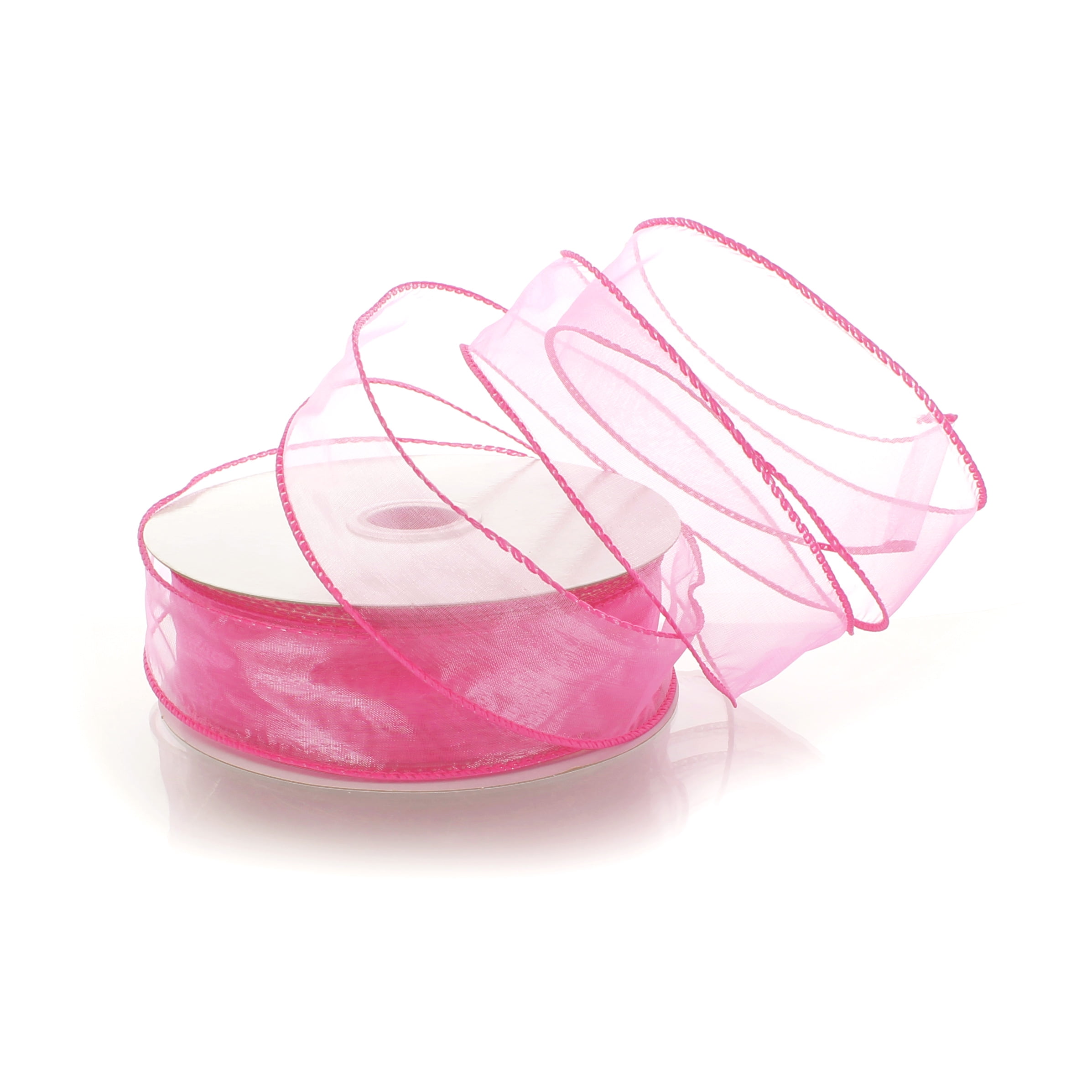 Ribbon Traditions 1.5" Wired Sheer Organza Ribbon - Walmart.com