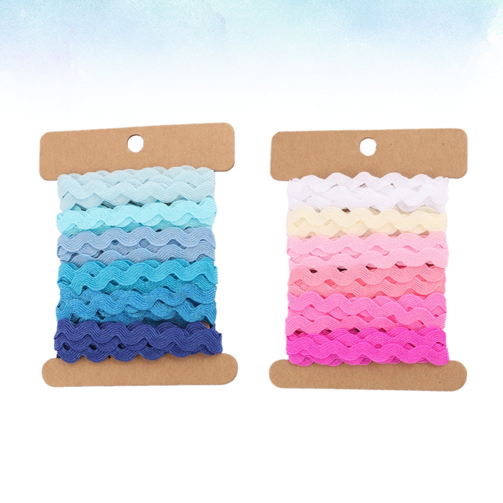 Ribbon Trim Sewing Rack Ric Rick Rac Diy Ribbons Gift Fabric Decoration ...