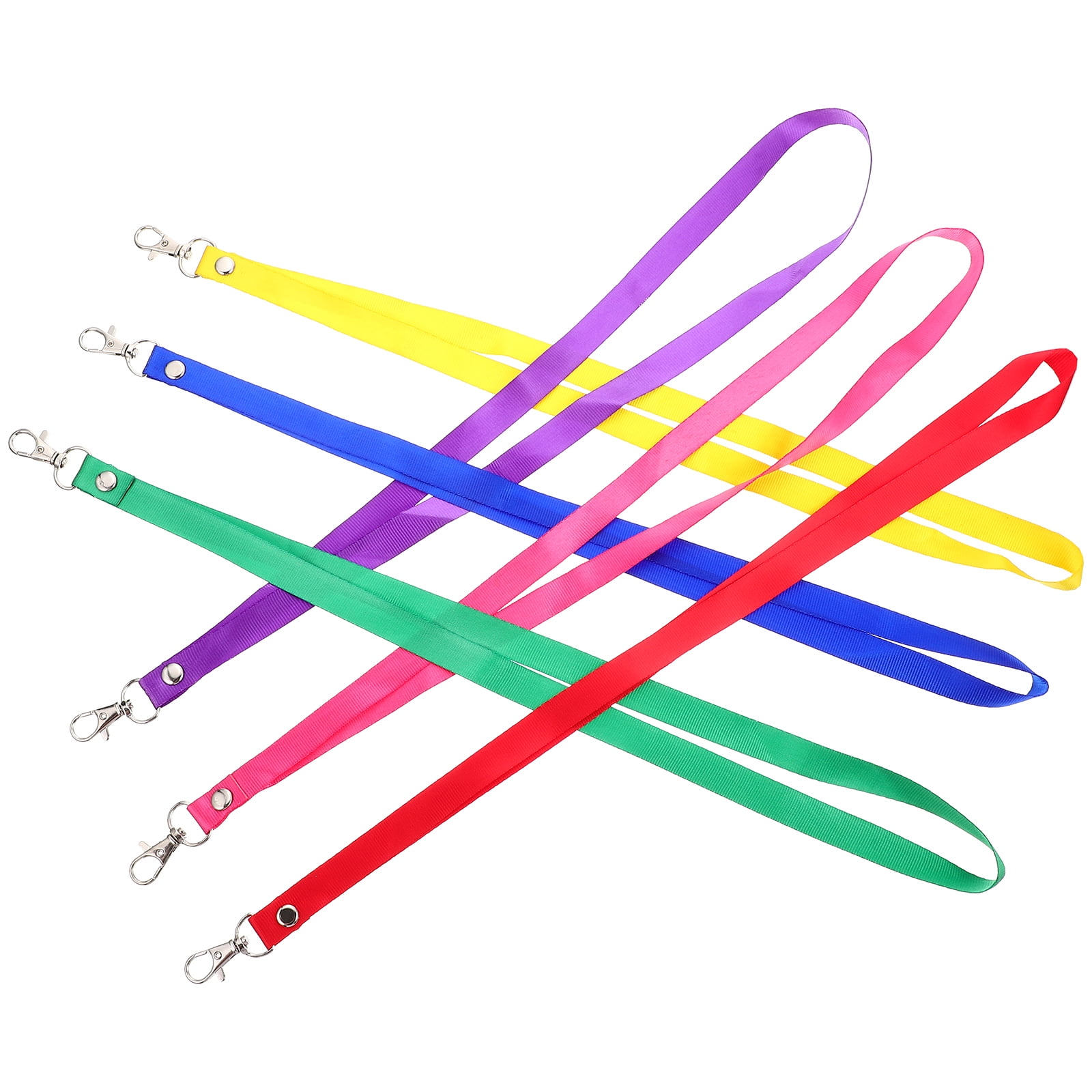 Ribbon Work Cards Lanyards Key Wrist Wristlet Keychain Leather Fob Neck ...