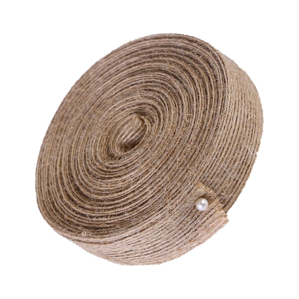 DIY Natural Rope Jute Webbing Twine Woven Rope for Wedding Bag String ...