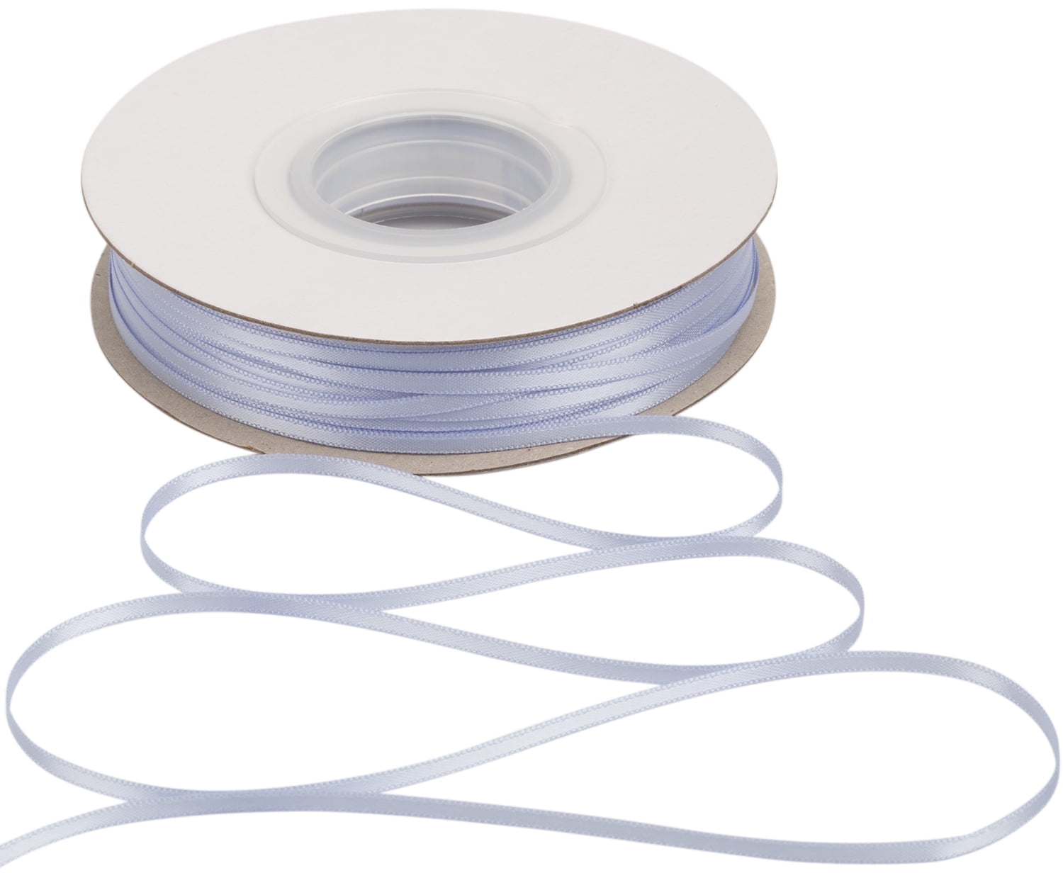 Ribbonitlux Bluebell Satin Ribbon 1/8 inch Double Sided Quality Satin ...