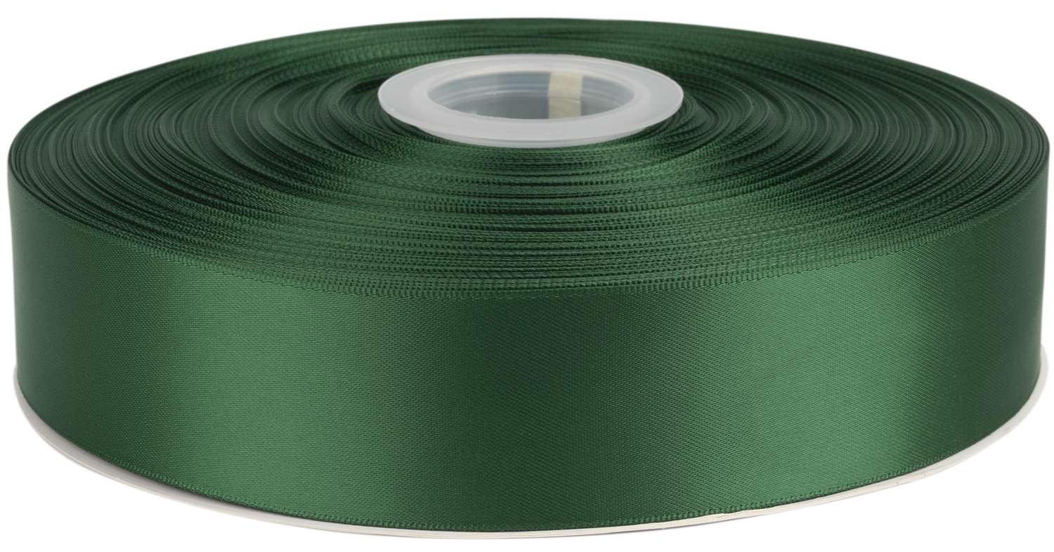 Ribbonitlux Forest Green Satin Ribbon 1.5 inch Double Sided Quality ...