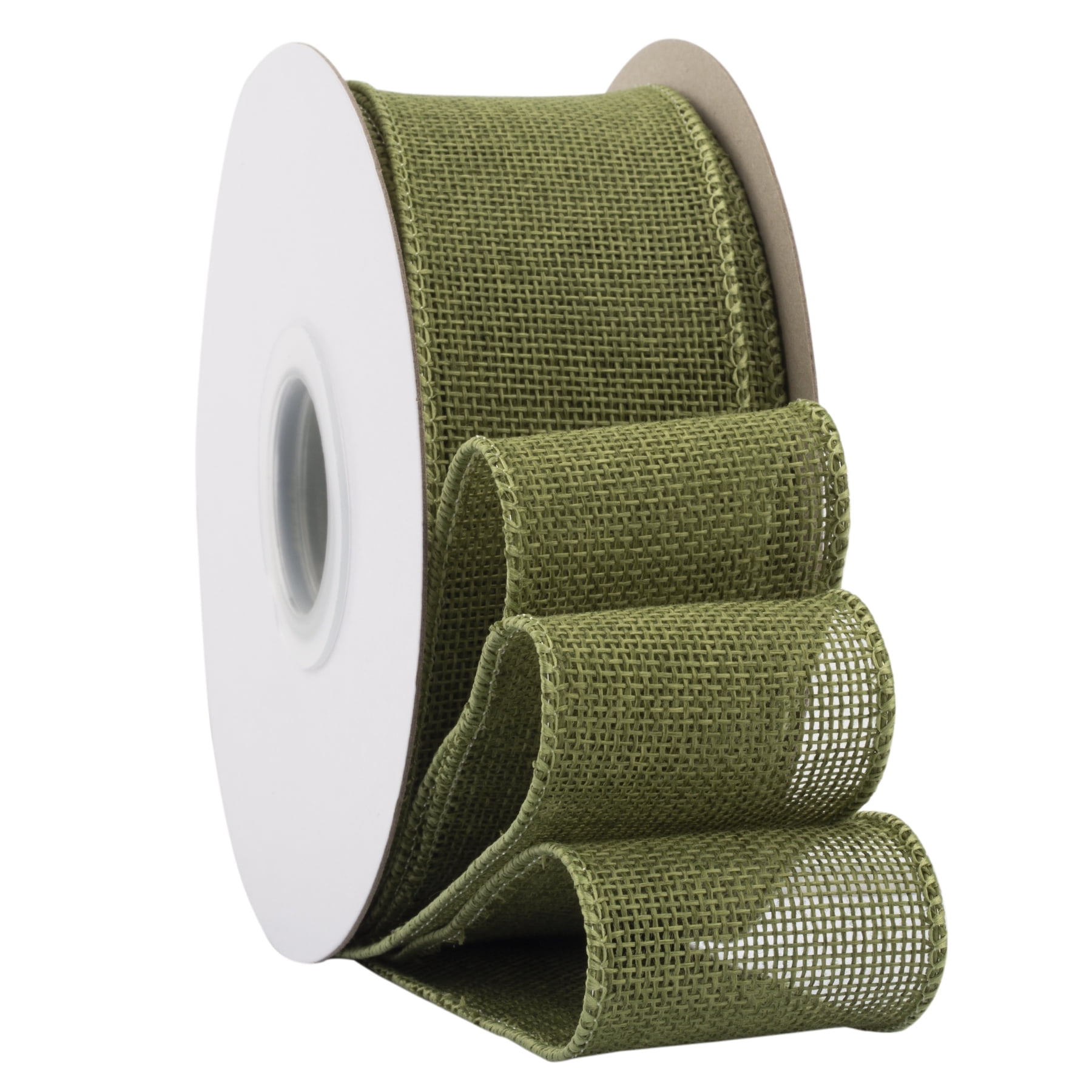 Customer reviews for Ribbonitlux Moss Burlap Wired Ribbon, 2 inch x 20 ...