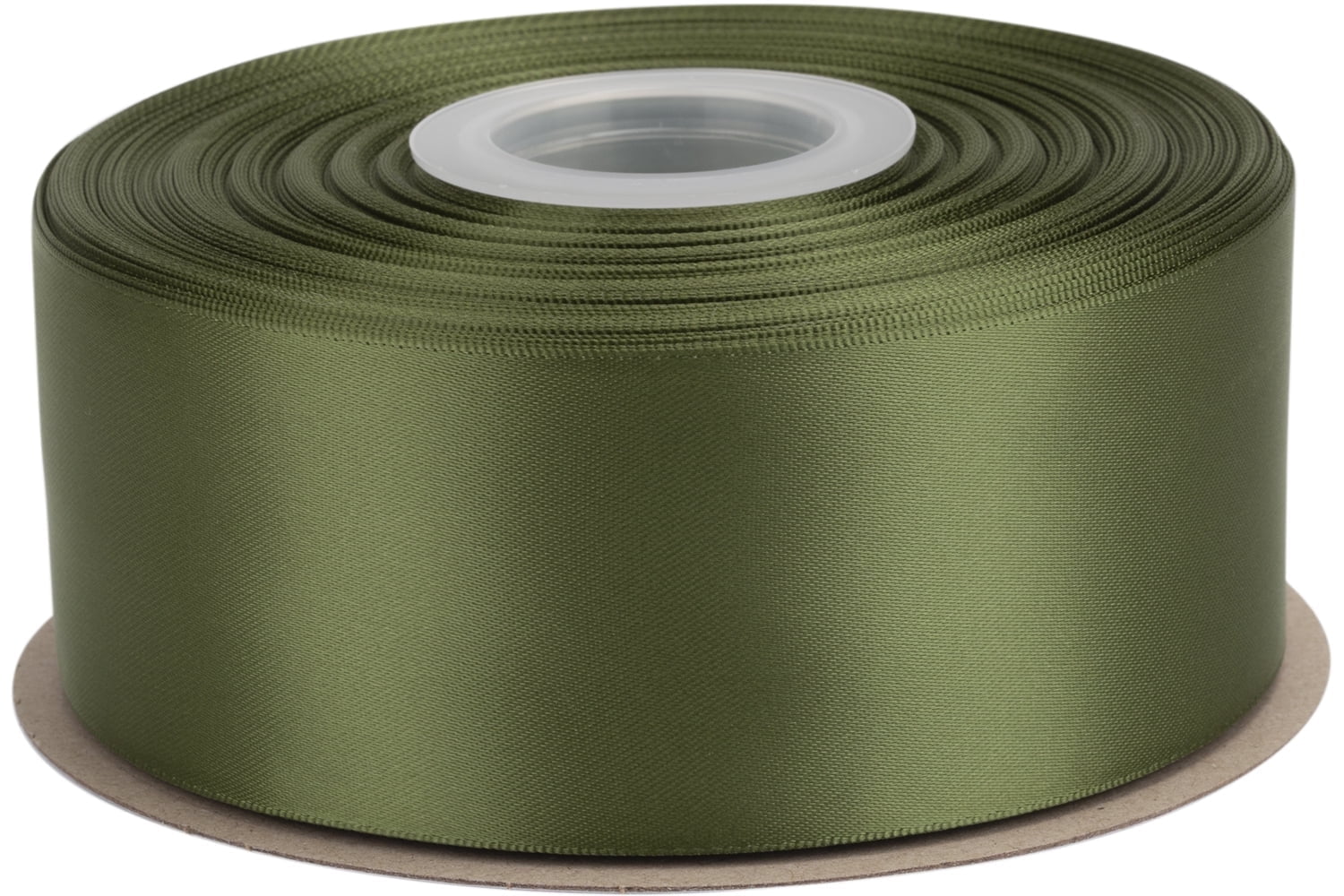 Ribbonitlux Moss Satin Ribbon 2 inch Double Sided Quality Satin for ...
