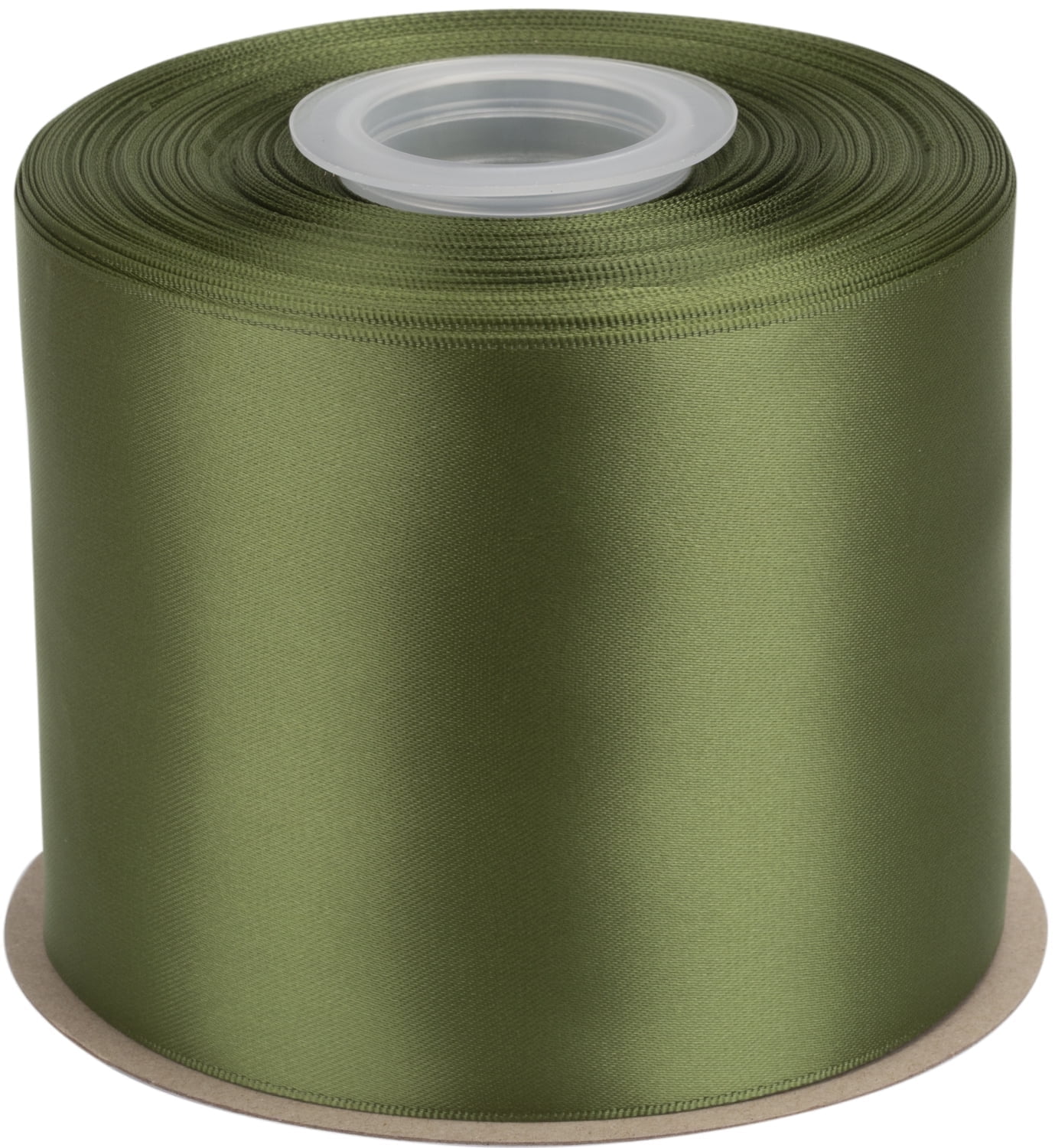 Ribbonitlux Moss Satin Ribbon 4 inch Double Sided Quality Satin for ...