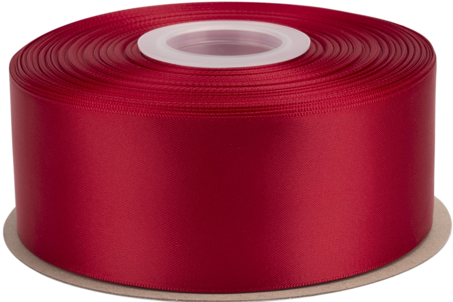 Ribbonitlux Scarlet Satin Ribbon 2 inch Double Sided Quality Satin for ...