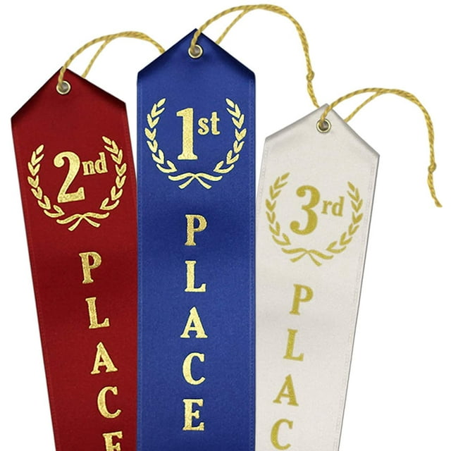 RibbonsNow 1st, 2nd & 3rd Prize Winner Ribbons - 36 Total ...