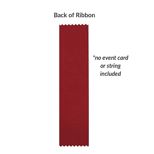 RibbonsNow "A-B" Honor Roll Award Ribbons - 500 Red Bookmark Style ...