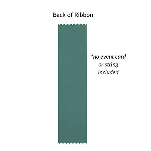RibbonsNow Reading Star Ribbons - 200 Teal Bookmark Style Ribbons ...