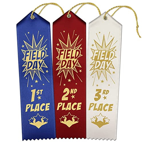 RibbonsNow School Field Day Ribbons 1st - 2nd - 3rd Place – 45 Total ...