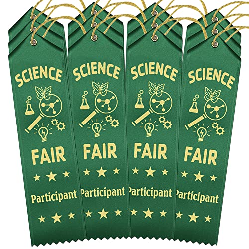 RibbonsNow Science Fair Participant Ribbons - 300 Green Ribbons with ...