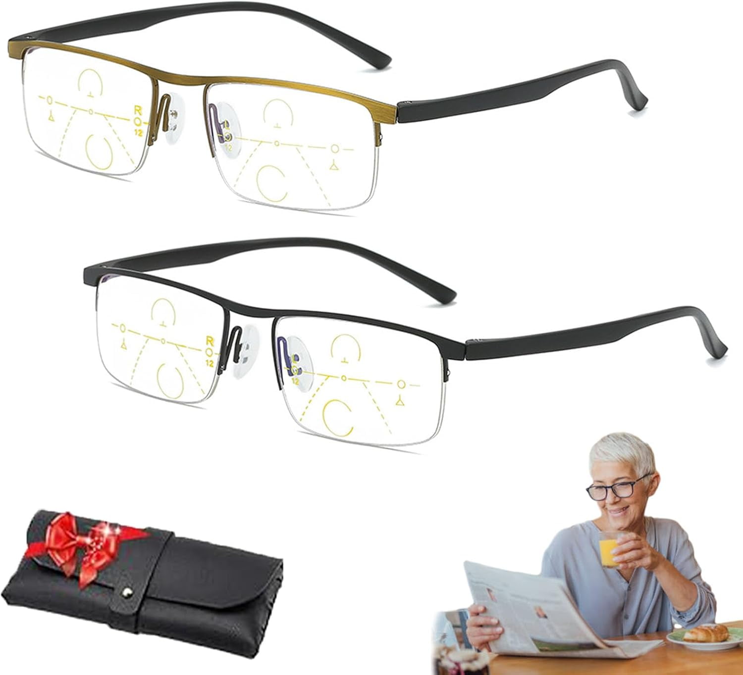 Ribili Intellireaders,Ribili-Ribili Intellireaders Glasses,Color ...