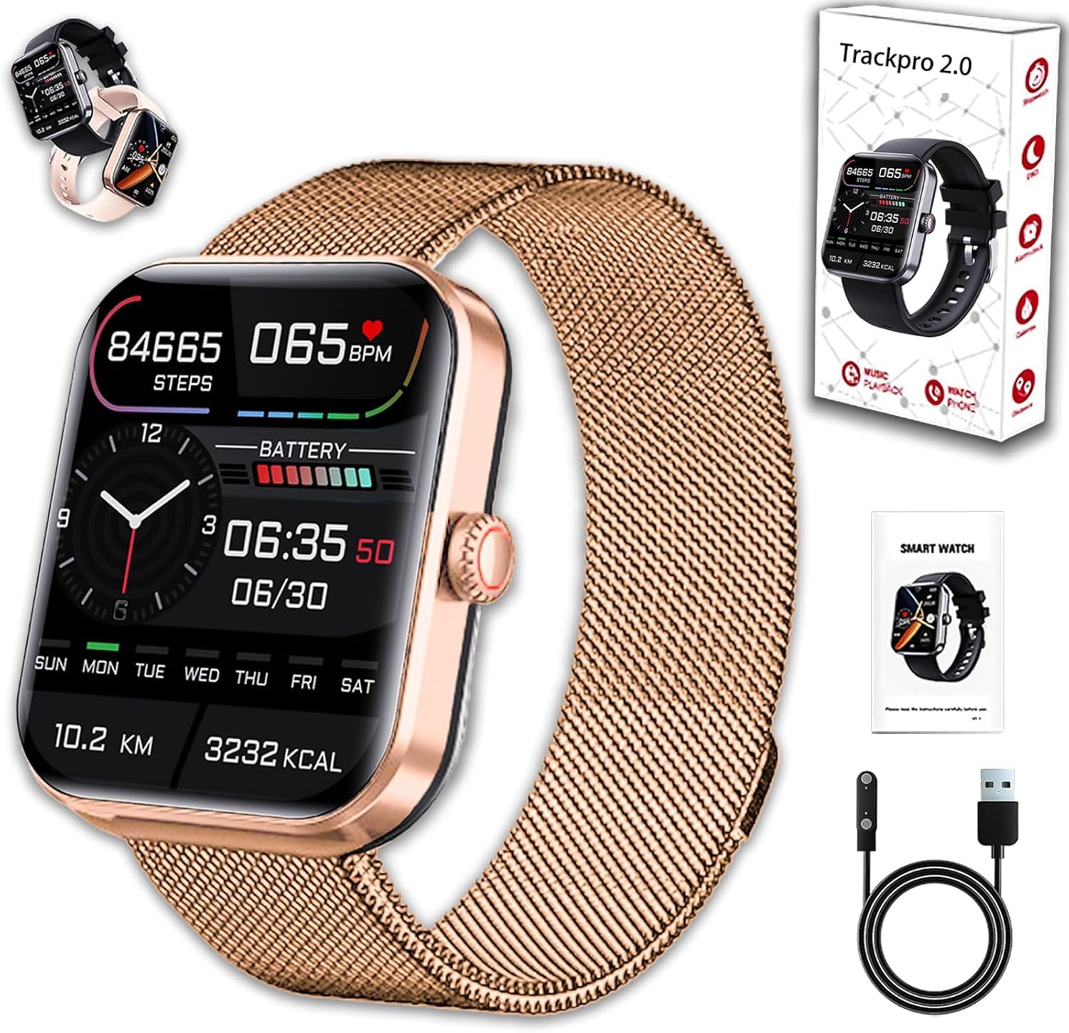 Ribili Track Pro, Ribili Outfany Trackpro 2.0, 1.91-Inch Touch Screen ...