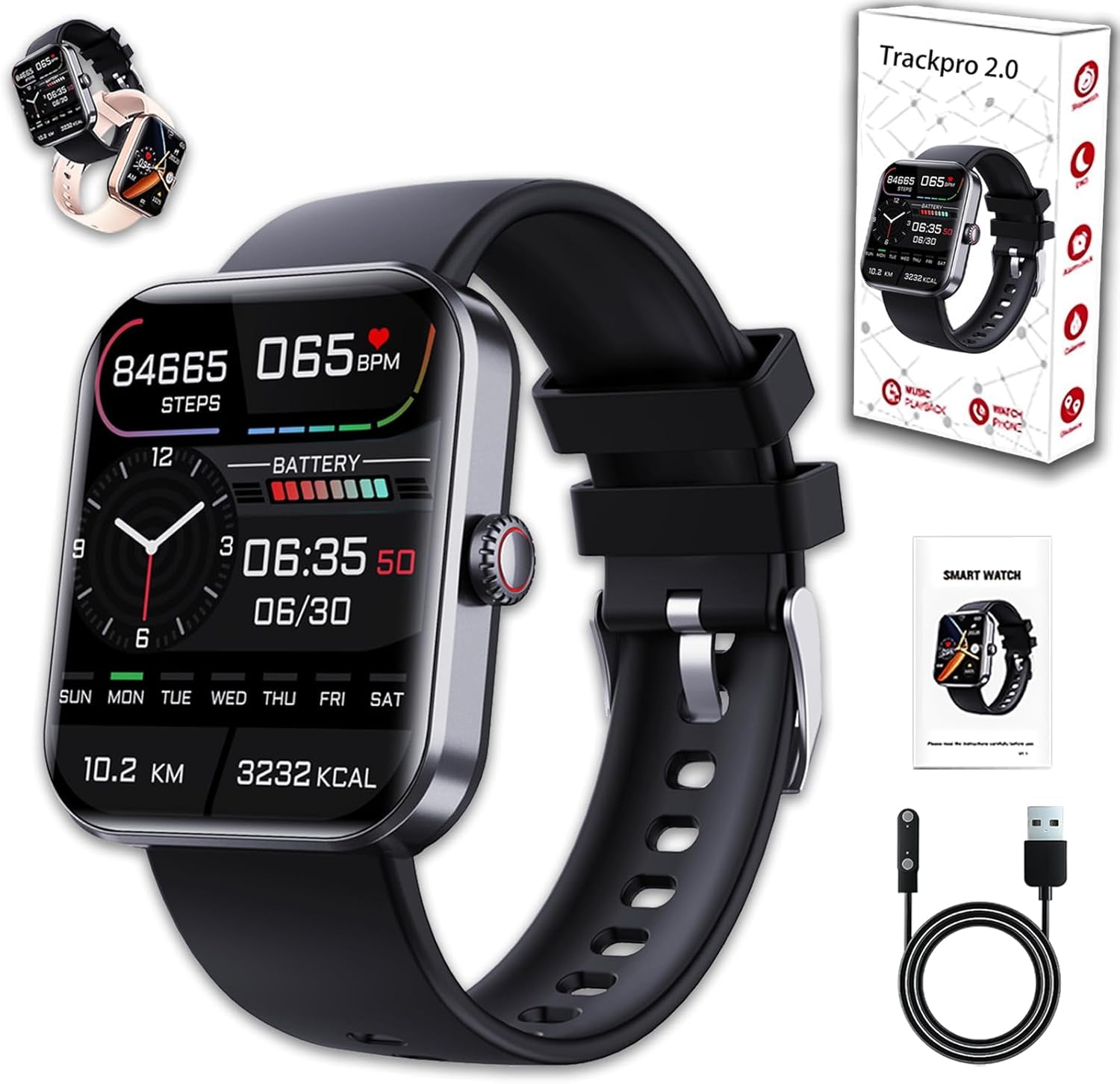 Ribili Track Pro, Ribili Outfany Trackpro 2.0, 1.91-Inch Touch Screen ...