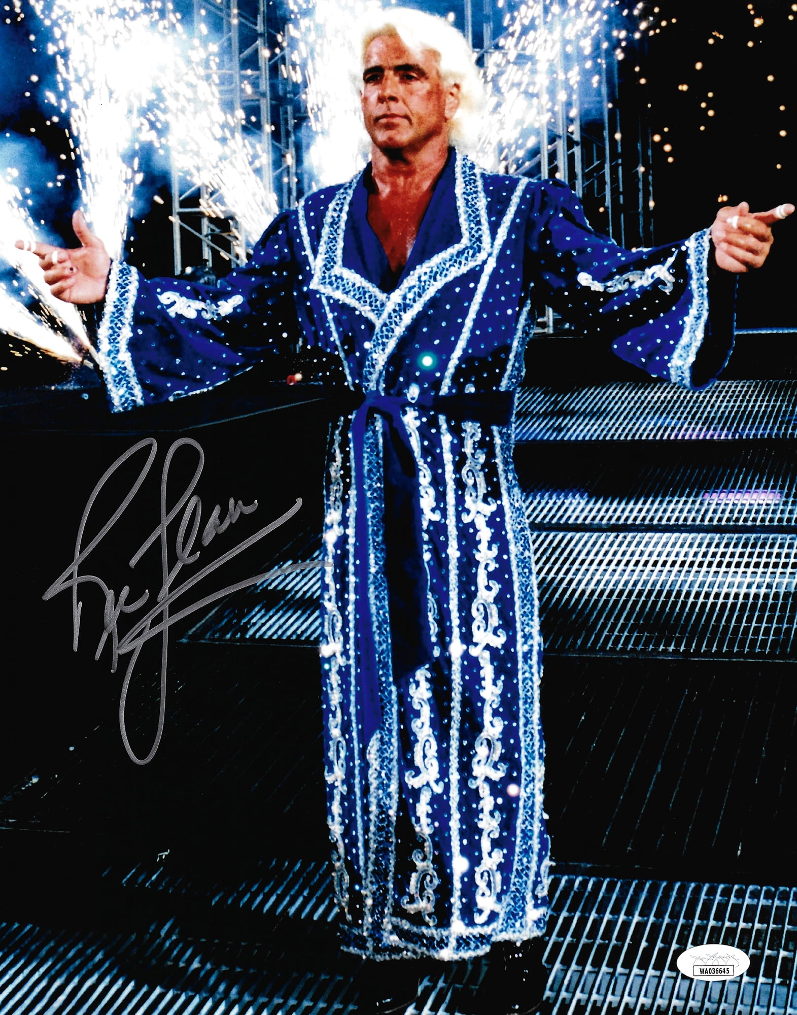 Ric Flair Autographed 11x14 Photo JSA 203584 - Walmart.com