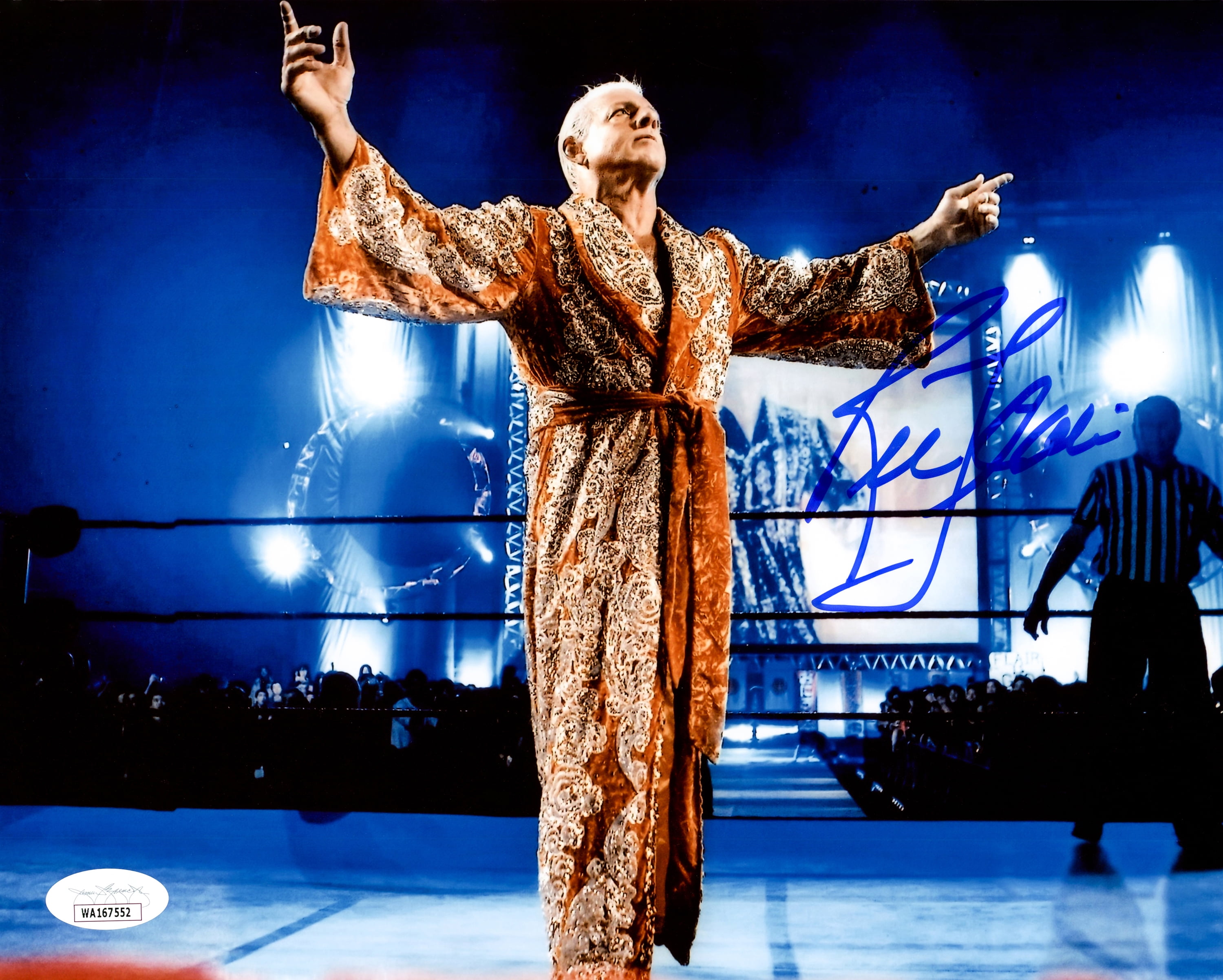 Ric Flair Autographed 8x10 Photo WWE JSA 228795 - Walmart.com