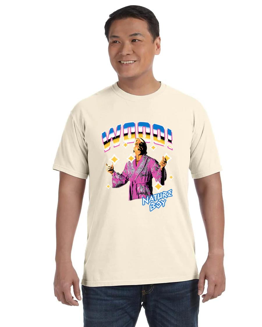 Ric Flair Nature Boy Wooo Wrestling Legend Colors Avail Comfort Color T ...