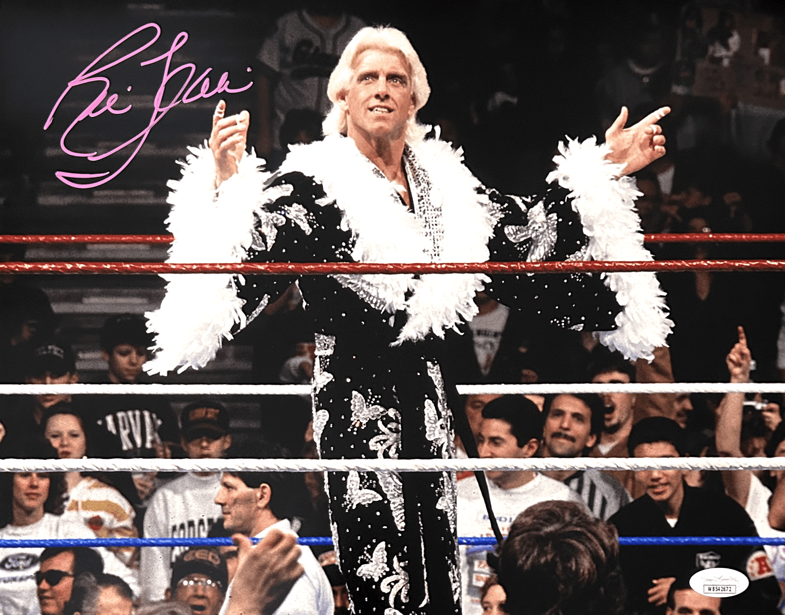 Ric Flair Signed Autographed 11x14 Photo JSA Authentic WWE WCW #D ...