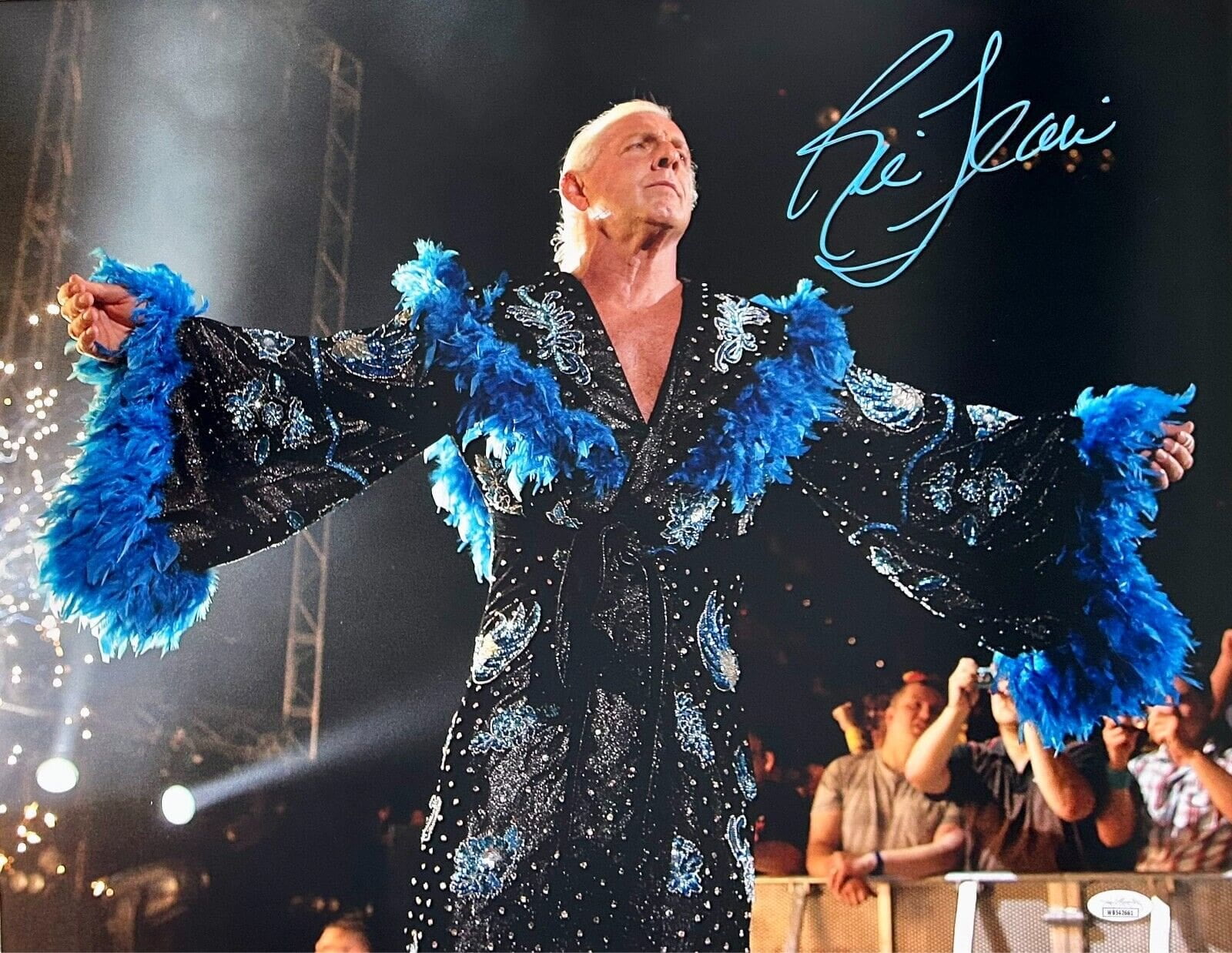 Ric Flair Signed Autographed 16x20 Photo JSA Authentic WWE WCW #B ...