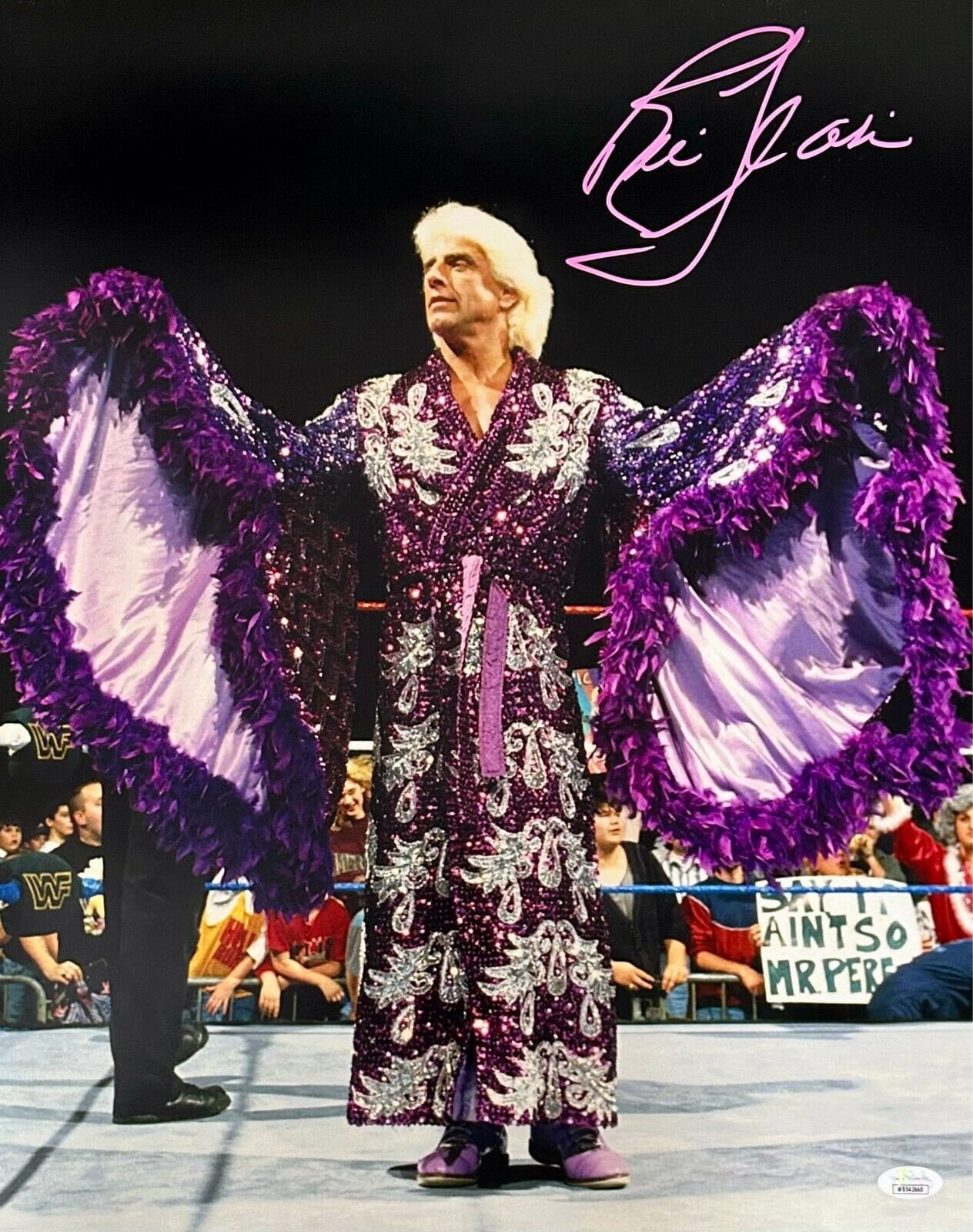Ric Flair Signed Autographed 16x20 Photo JSA Authentic WWE WCW #C ...