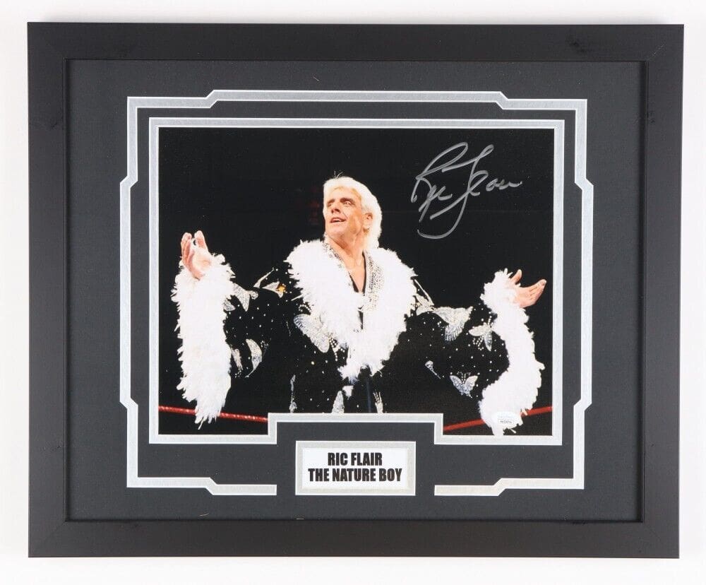 Ric Flair Signed Autographed Framed 11x14 Photo JSA Auth WWE WCW #11 ...