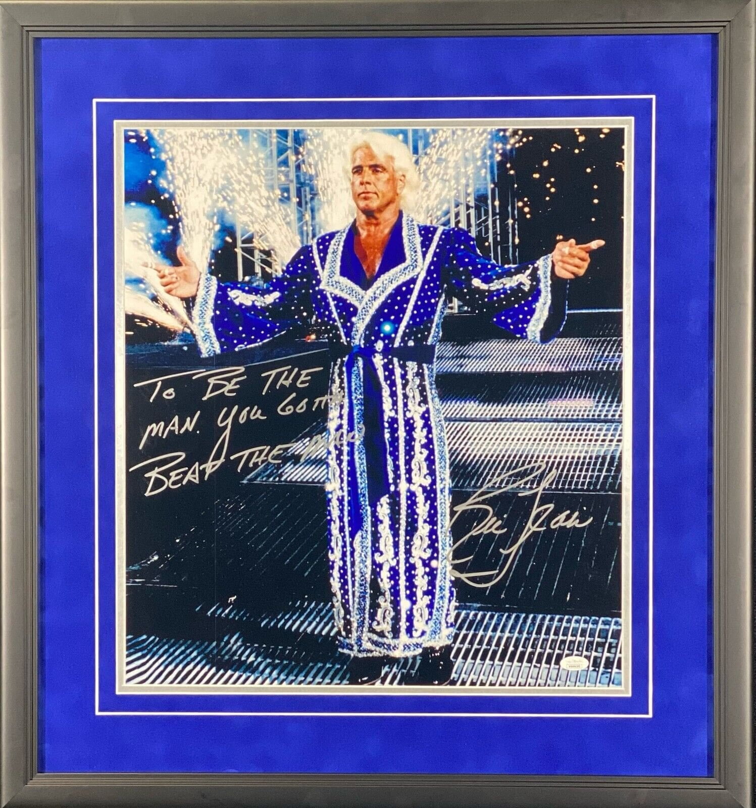 Ric Flair Signed Autographed Framed 18x20 Photo JSA Authentic To Be The ...