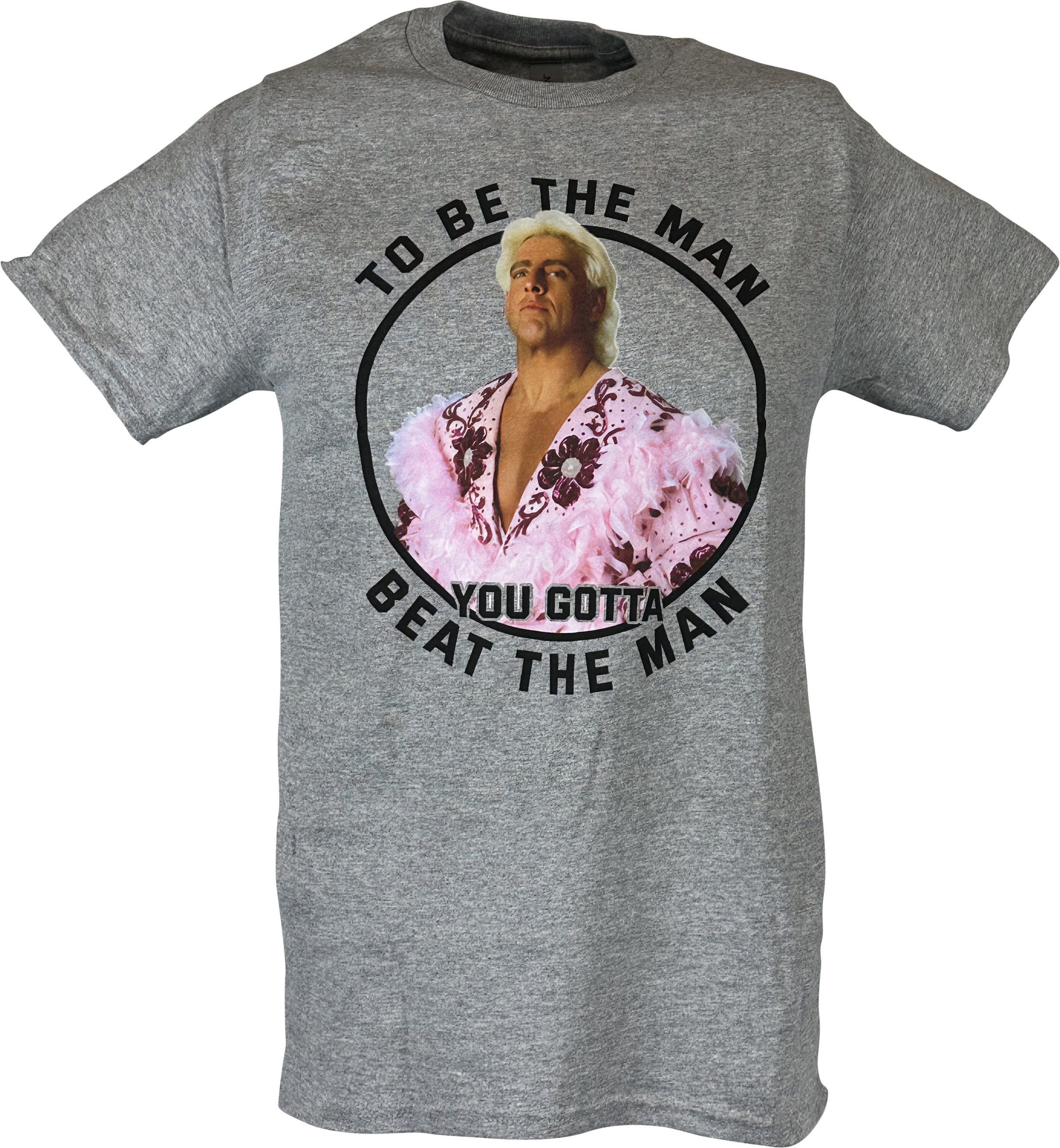 Ric Flair To Be The Man Gotta Beat Man WWE Mens T-shirt L - Walmart.com