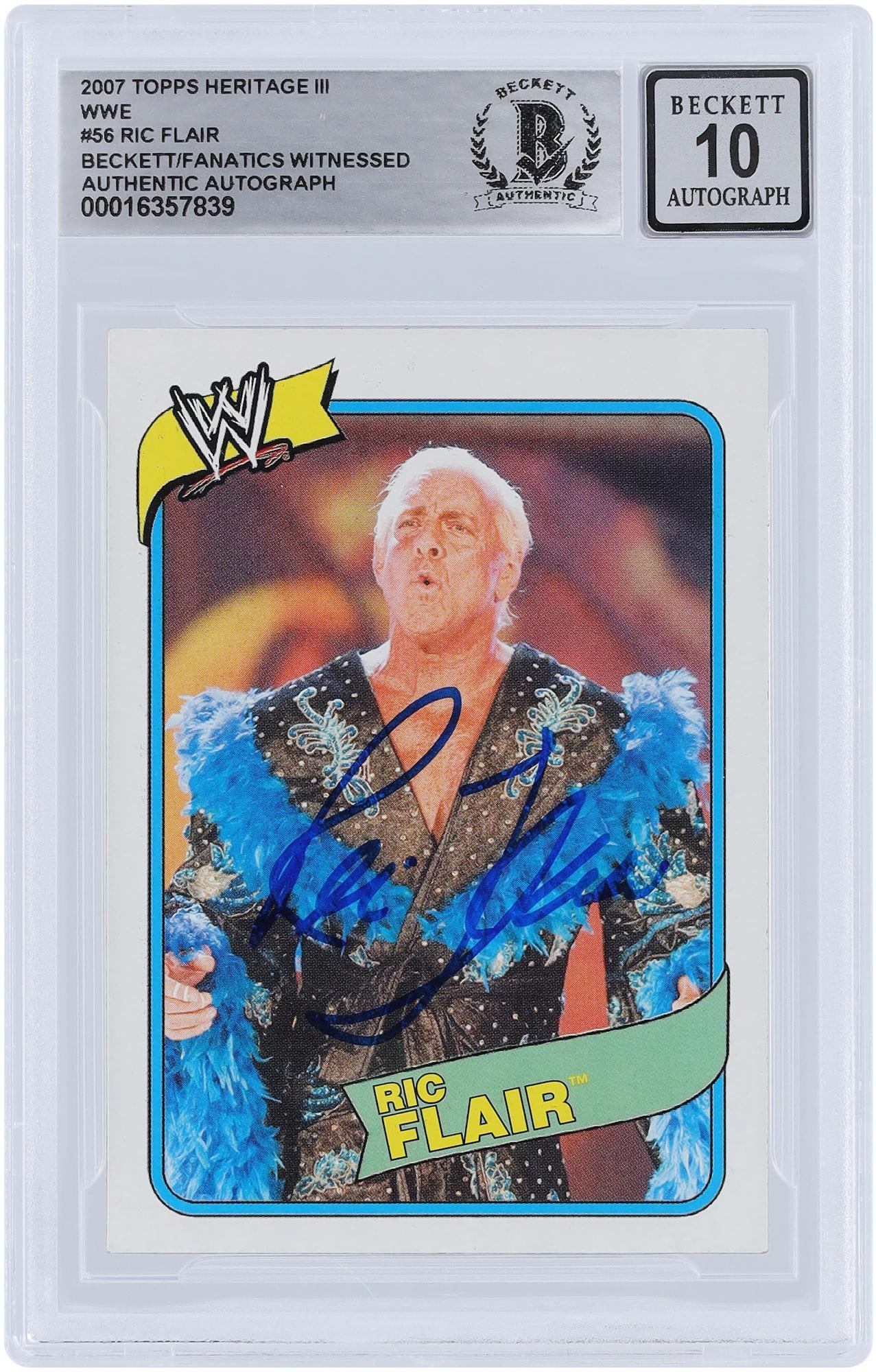 Ric Flair Autograph