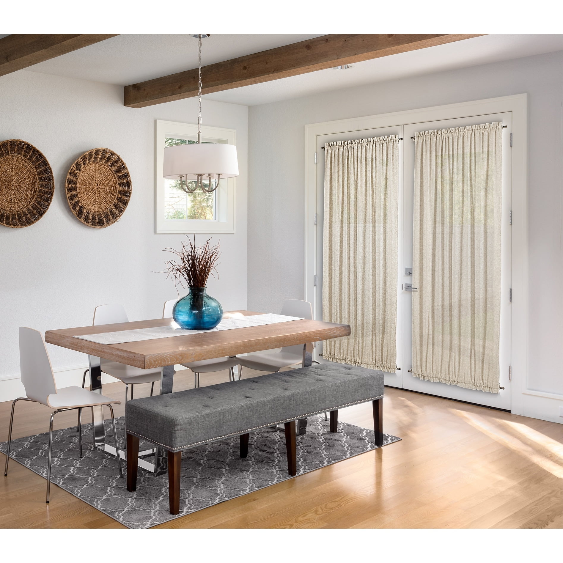 Ricardo Sea Glass Door Panel w/Circle TB - Walmart.com
