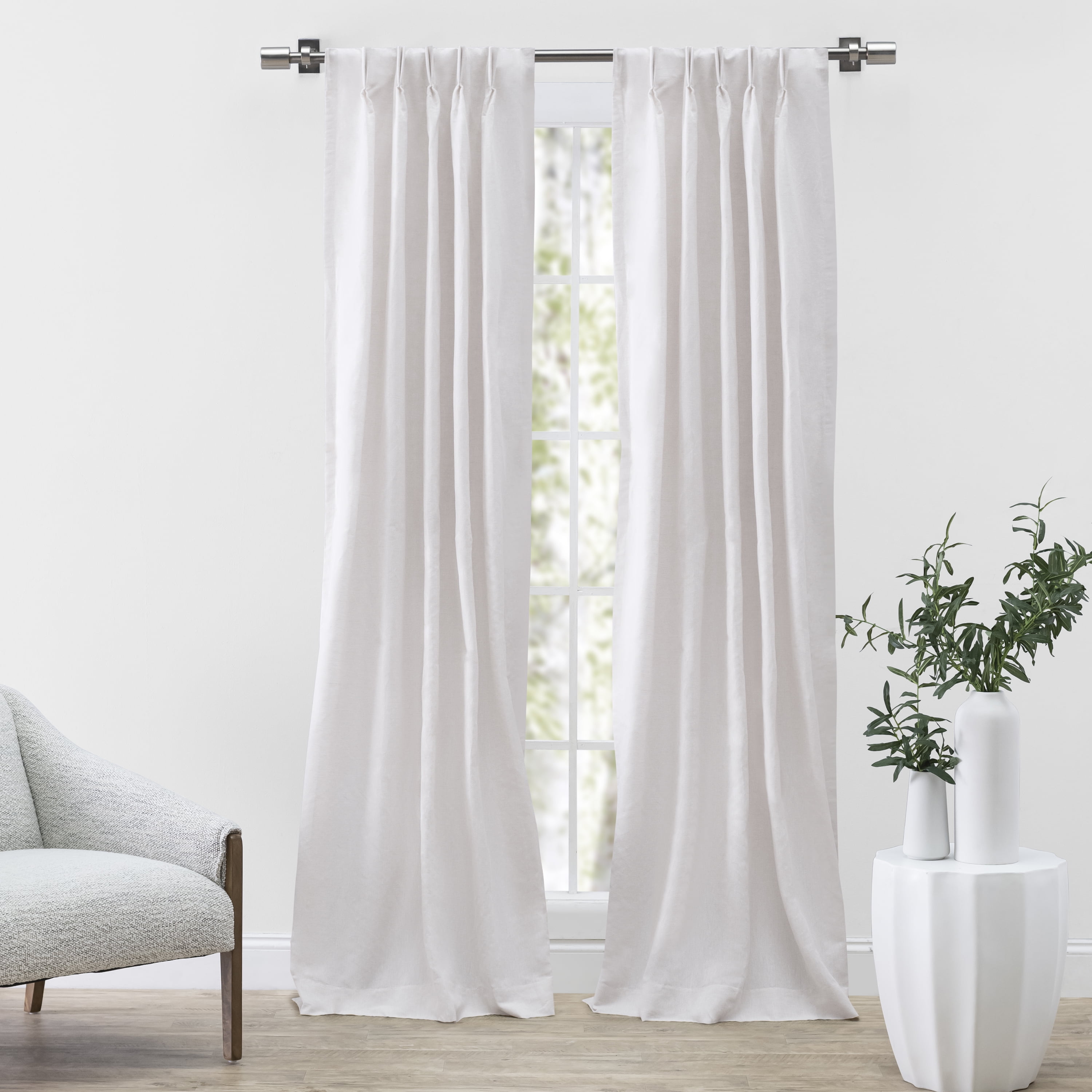 Ricardo Serene Pinch Pleat Pair with Back Tabs - Walmart.com