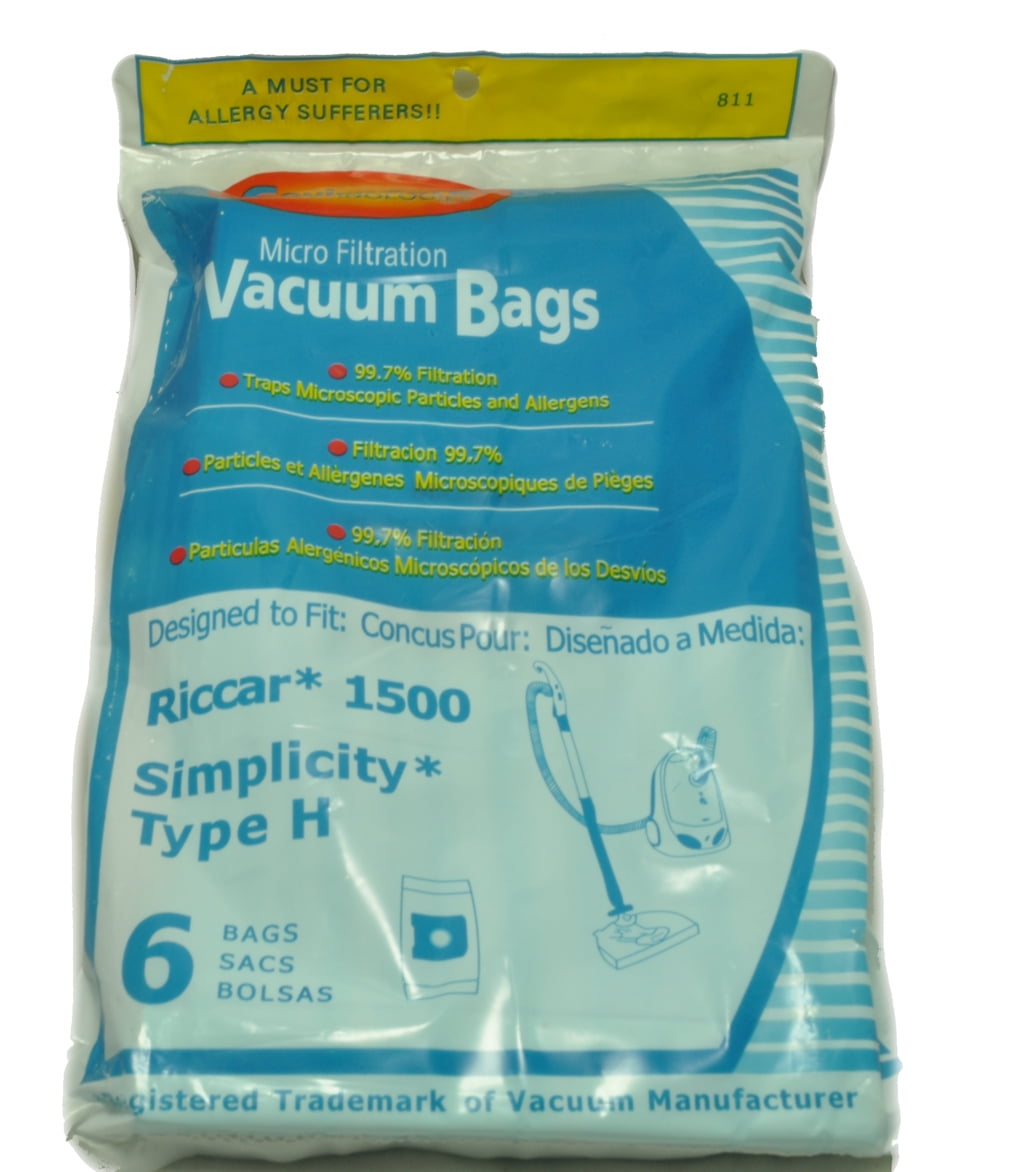 Riccar 1500 And Simplicity Type H Canister Vacuum Cleaner ...
