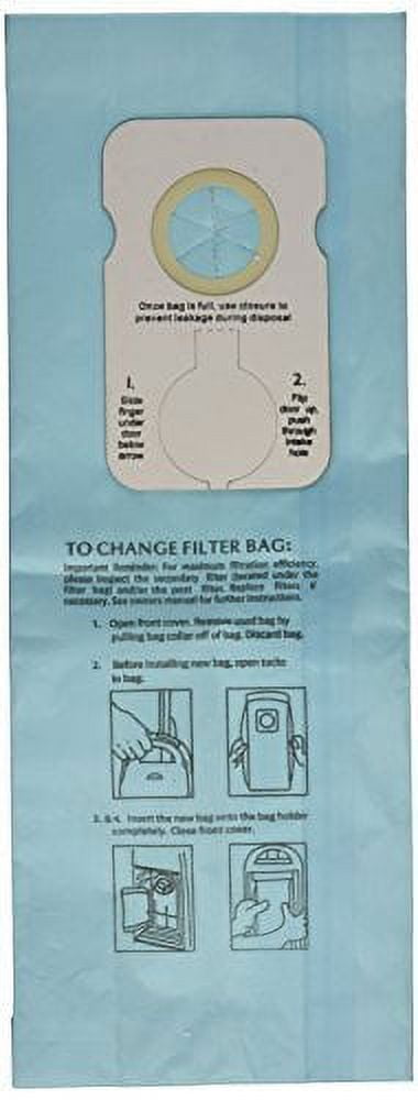 Riccar 6 8000 & Simplicity 7000 Type B Vaccum Bags, Upright, Commercial ...