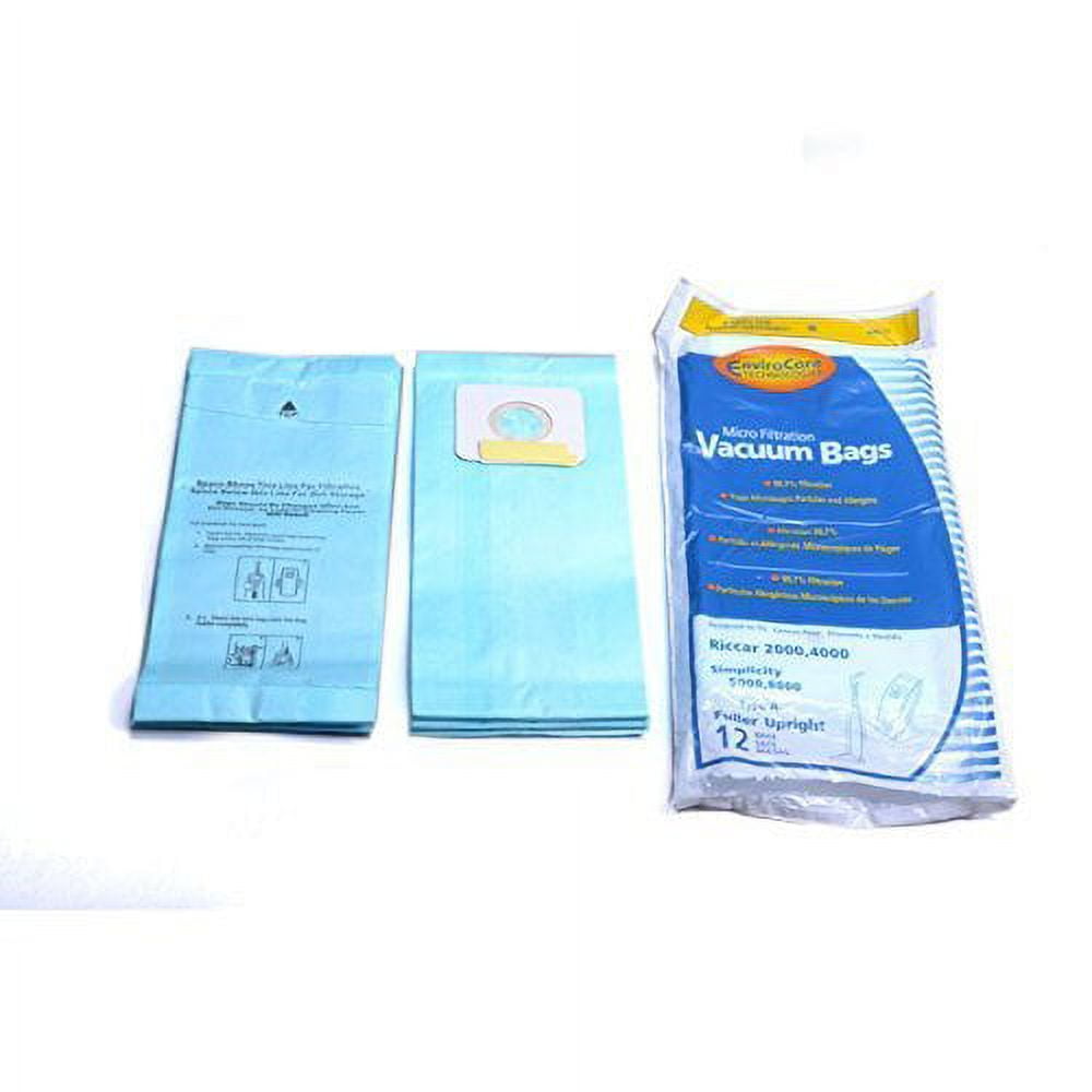 Riccar Simplicity Type A, Series 2000, 4000, 6000 Upright Vacuum ...