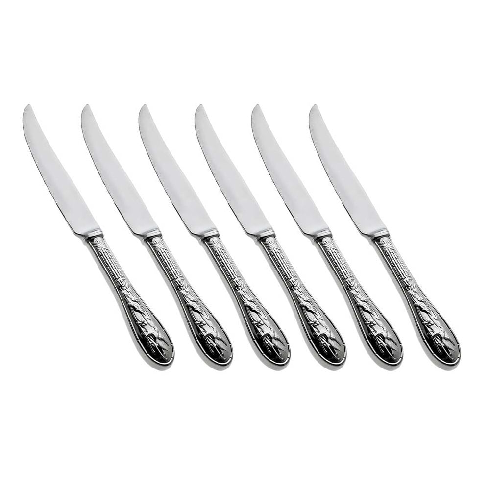 Ricci Argentieri Japanese Bird 18/10 Stainless Steel Steak Knife (Set ...