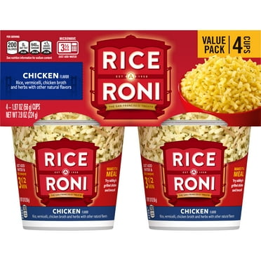 Rice-a-roni Chicken & Garlic Flavor 5.9 oz (Pack of 12) - Walmart.com