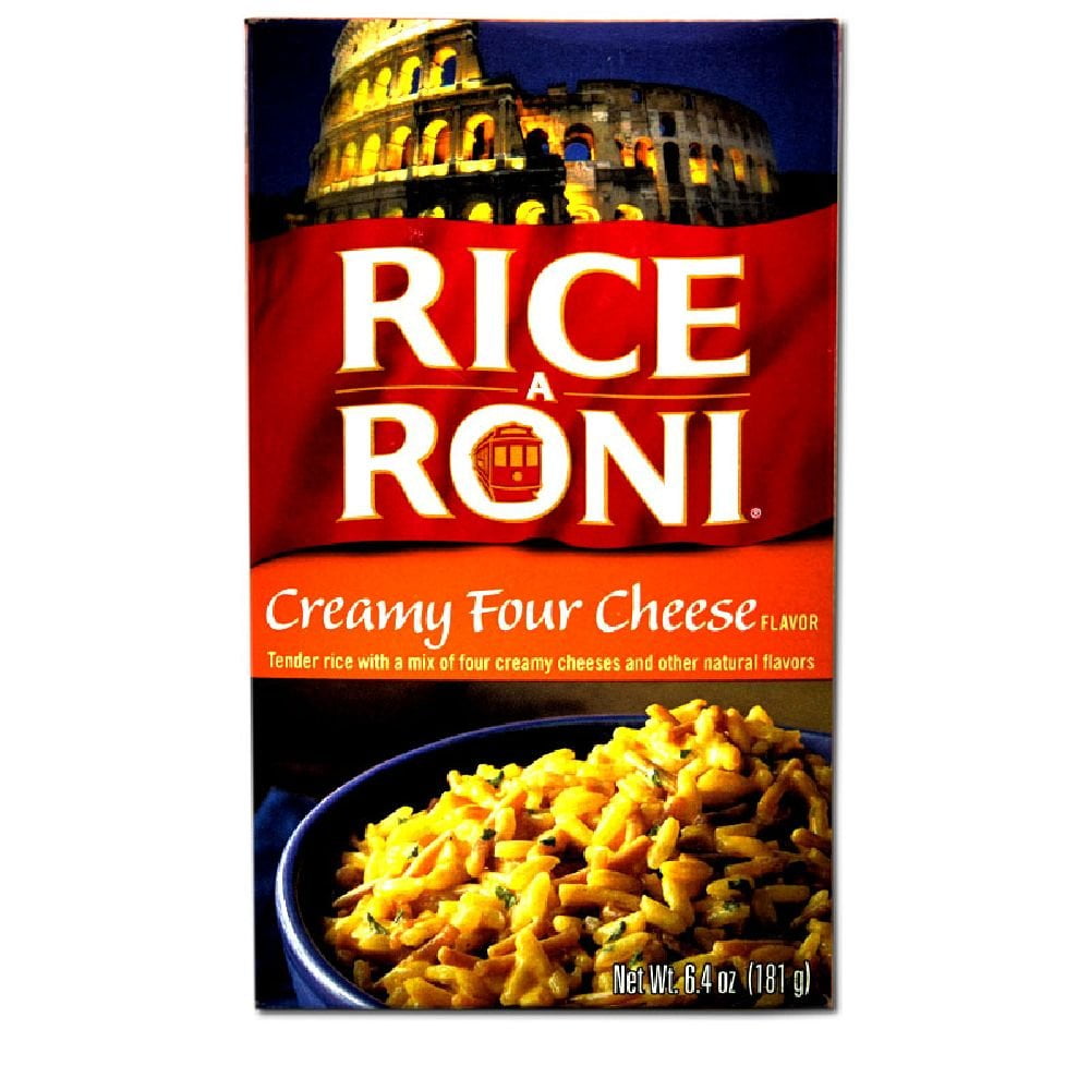Rice-A-Roni Creamy Four Cheese Flavor 6.4Oz (2 Pack) - Walmart.com