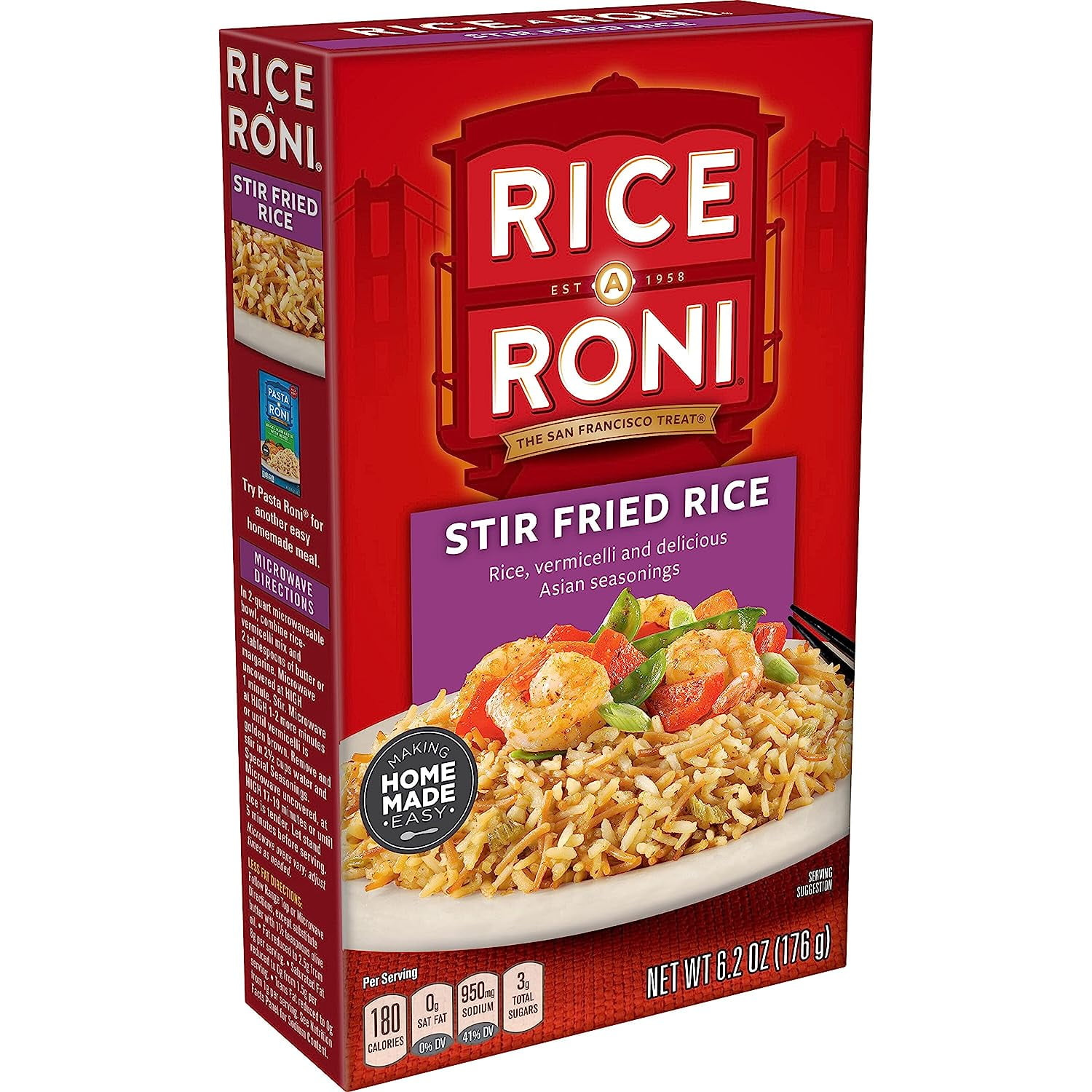 Rice-A-Roni Fried Rice and Vermicelli Mix, (Packaging May Vary), 6.2 Oz ...