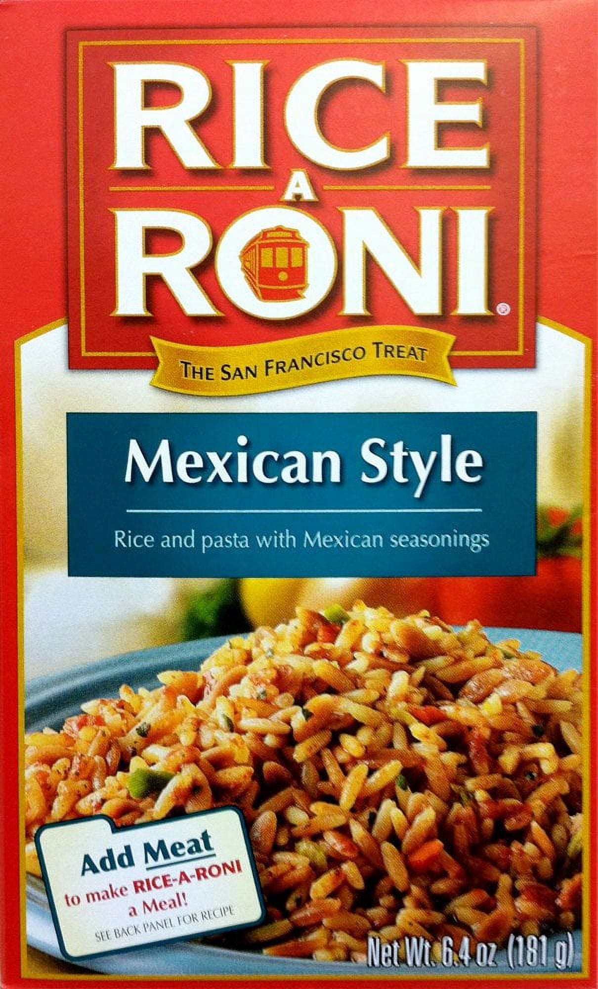 Rice-A-Roni Mexican Style Flavor 6.4Oz (2 Pack) - Walmart.com