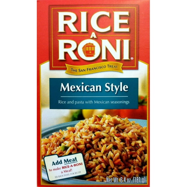 Rice-A-Roni Mexican Style Flavor 6.4Oz (2 Pack) - Walmart.com