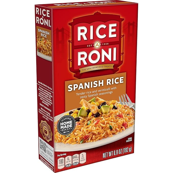 Rice-A-Roni, Rice Mix Spanish, 6.8 oz (Pack of 2) - Walmart.com