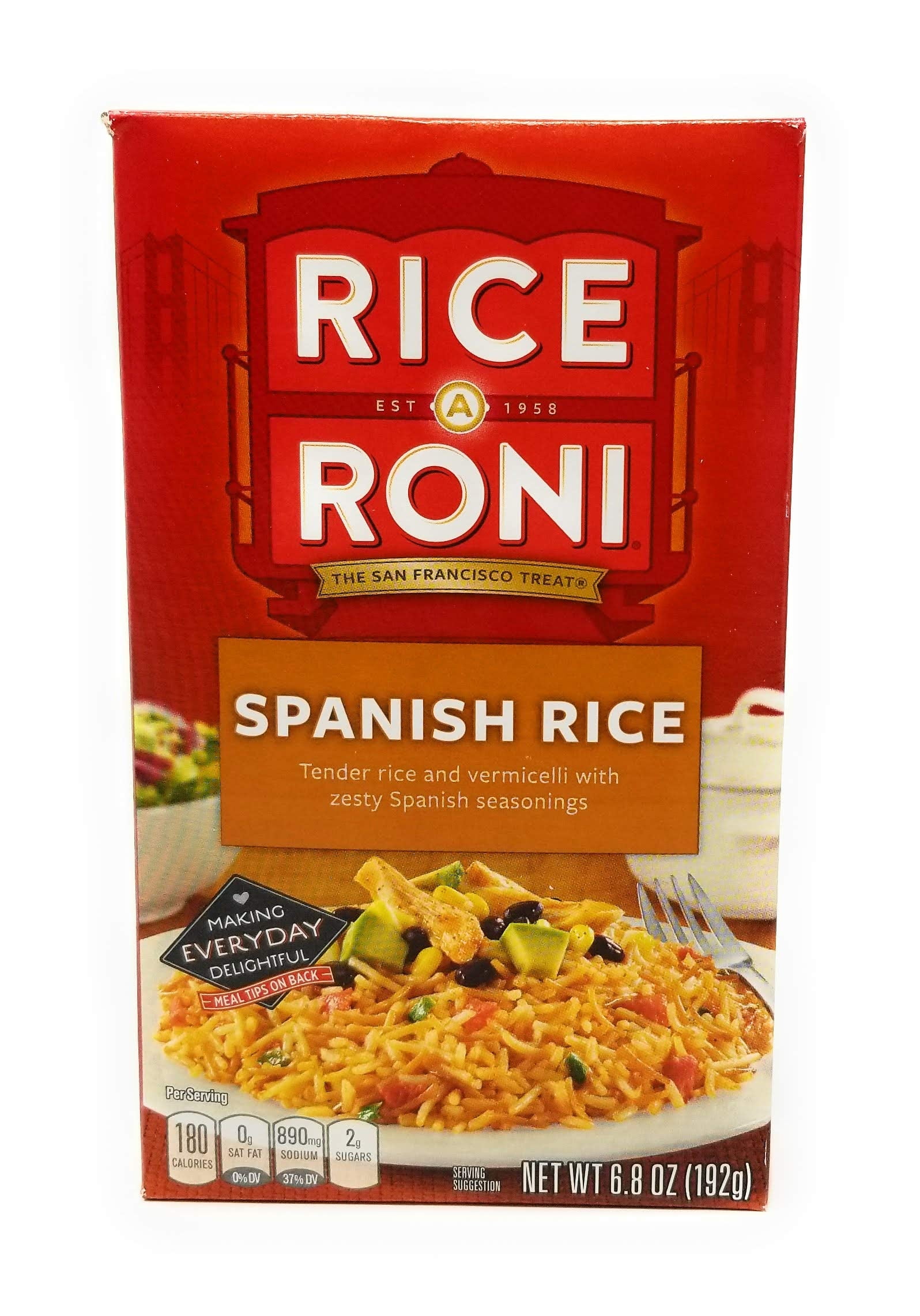 Rice A Roni, Spanish Rice, 6.8Oz Box (Pack Of 6) - Walmart.com