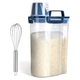 Rice Airtight Dry Food Storage Containers，Plastic Dispenser With Spout ...