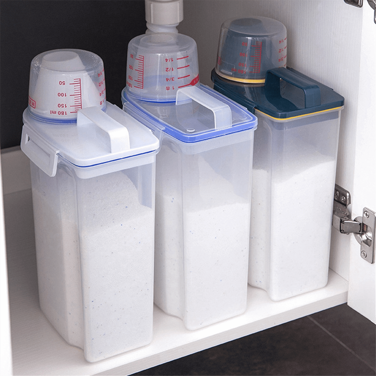 Rice Airtight Storage Container,Cereal Dry Food Powder Storage Box ...
