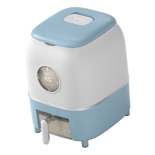 Rice Airtight Storage Container Kitchen Rice Bucket Grain Container ...