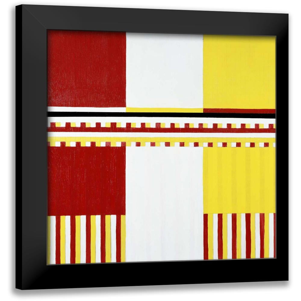 Rice, Arnold 15x15 Black Modern Framed Museum Art Print Titled ...